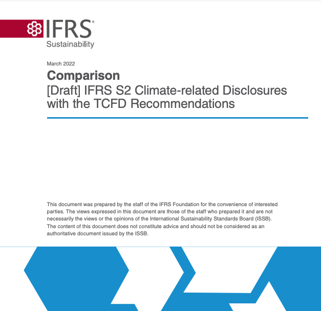Comparison [Draft] IFRS S2 Climate-related Disclosures with the TCFD ...